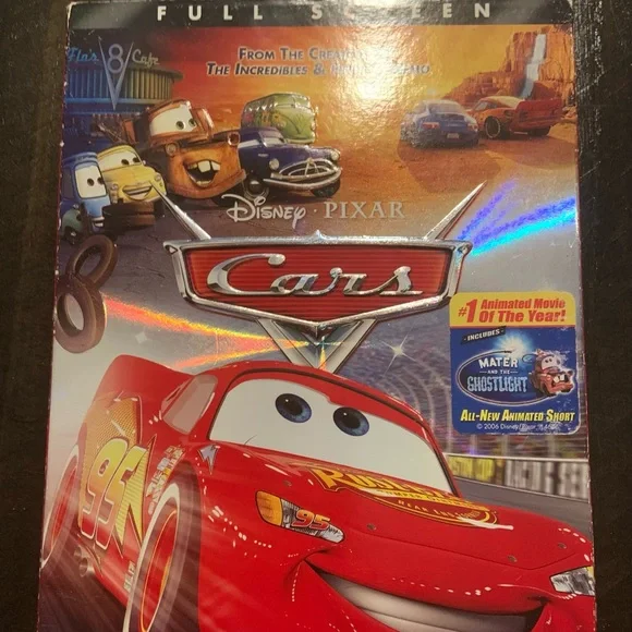 Disney Pixar Cars Dvd 2006 Full Frame